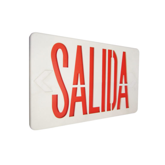 ROTULO LED DE SALIDA | Emin